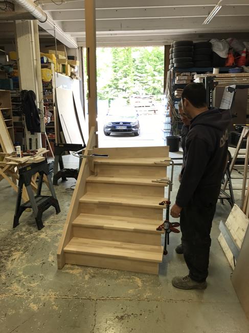 Brunier Bois, Zoom sur un savoir faire : l'escalier par Charles